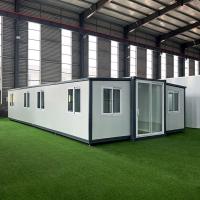 China Wind Proof Expandable Container House Earthquake Resistance 40ft Container Home for sale