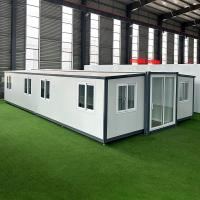China Wind Proof Expandable Container House Earthquake Resistance 40ft Container Home for sale
