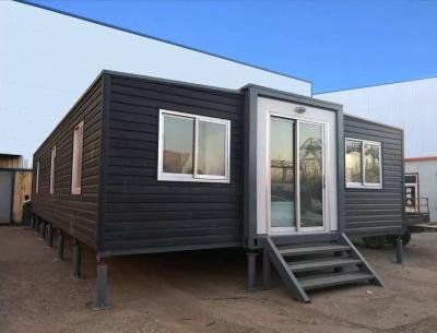 China Shockproof Expandable Portable Home 20ft Modern Luxury Steel Frame Container House Grade 8 Earthquake Resistant for sale
