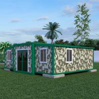China Waterproof 40ft Expandable Container House Fireproof Manufactured Container Homes for sale