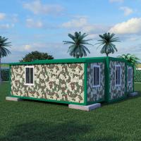 China Double Wings Mobile House Container Steel Frame Customizable For Hotel for sale