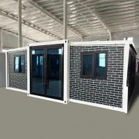 China Steel Frame Expandable Container House Fireproof Mobile Expandable Prefab House for sale