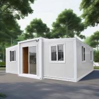 China Steel Frame 40ft Expandable Container Home For Space Saving And Easy Assembly for sale