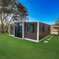 China Fireproof Expandable Container House with Grade 11 Wind Resistance and 50mm Insulated Wall Panels for sale