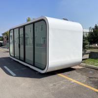 China White Container House 3500x8000mm with Galvanized Steel Frame and Rock Wool Insulation - Ready to Live for sale