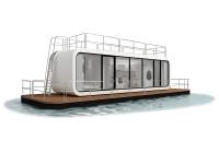 China Custom Apple House Container 3500x8000mm with Rock Wool Insulation for Leisure Stay & Wine Bar Applications for sale