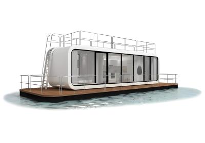 China Custom Apple House Container 3500x8000mm with Rock Wool Insulation for Leisure Stay & Wine Bar Applications for sale