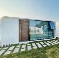 China Custom Apple House Container 3500x8000mm with Rock Wool Insulation for Leisure Stay & Wine Bar Applications for sale