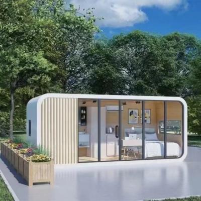 China 20ft 40ft Apple House Cottage with Galvanized Steel Frame and Rock Wool Insulation for Mountain Rest Sites for sale