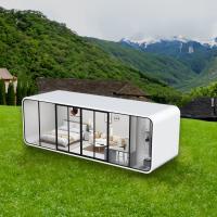 China 20ft 40ft Apple House Cottage with Galvanized Steel Frame and Rock Wool Insulation for Mountain Rest Sites for sale