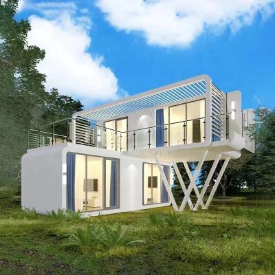 China Double Floor Customized Apple House for Tiny Villa Comfortable Living for sale