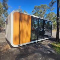 China Apple Cabin Prefab House 20ft 40ft Size Optional Color Custom White for sale