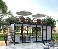 China 30ft Vesspod High Strength Space Capsule House With Heat Insulation for sale