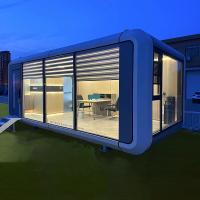 China Prefabricated Apple Cabin 20ft 40ft Movable Container House with Galvanized Steel Frame for sale