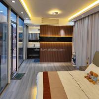 China Prefabricated Apple Cabin 20ft 40ft Movable Container House with Galvanized Steel Frame for sale