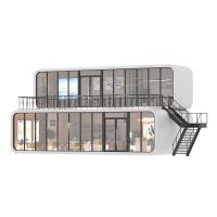 China Customizable Apple Cabin House with Dry-Wet Separation Bathroom Galvanized Steel Frame 50mm Rock Wool Insulation for sale