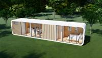 China Customizable Apple Cabin House Modern Apple House With Integrated Ceiling for sale