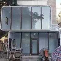 China Modern Luxury Prefabricated Container Home 20ft Galvanized Steel Frame Customizable for sale