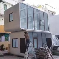 China Modern Luxury Prefabricated Container Home 20ft Galvanized Steel Frame Customizable for sale