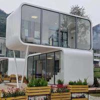 China Modern Luxury Prefabricated Container Home 20ft Galvanized Steel Frame Customizable for sale