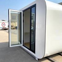 China Galvanized Steel Frame Apple Cabin House with Dry-Wet Separation Bathroom 20ft for sale