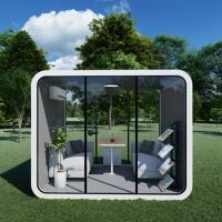 China 40ft Modular Prefab Home with Galvanized Steel Frame and 50mm Rock Wool Insulation for Residential and Commercial Use for sale