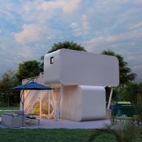China 40ft Modular Prefab Home with Galvanized Steel Frame and 50mm Rock Wool Insulation for Residential and Commercial Use for sale
