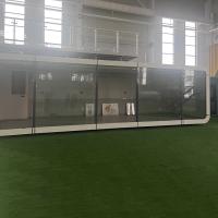 China 40ft Apple Cabin Prefab Container House - Custom Modular Home with Rock Wool Insulation & Steel Frame for sale