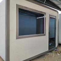 China Custom Tiny Beach House Prefab Kit 3500x8000mm with Galvanized Steel Frame and Rock Wool Insulation for sale