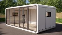 China Custom Modular Container Home Kit with 3500mm x 8000mm Size and Rock Wool Insulation for sale