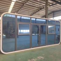 China Apple Cabin Prefabricated Container House with 3500x8000mm Size and Rock Wool Insulation for Hotels and Homestays for sale