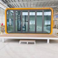 China Apple Cabin Prefabricated Container House with 3500x8000mm Size and Rock Wool Insulation for Hotels and Homestays for sale
