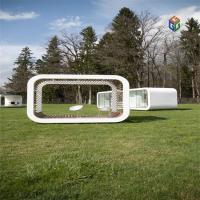China 20ft Modular Prefab House with Galvanized Steel Frame and Rock Wool Insulation for Outdoor Living and Working Spaces for sale