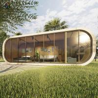 China 20ft Modular Prefab House with Galvanized Steel Frame and Rock Wool Insulation for Outdoor Living and Working Spaces for sale
