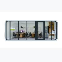 China Weatherproof Modern Container Home with Galvanized Steel Frame 50mm Rock Wool Insulation for sale
