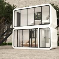 China Luxurious Apple Cabin House Movable Prefabricated Container House for sale