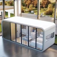 China Outdoor Temporary Prefab Modern Tiny House Fire Insulation Environmental Friendly for sale