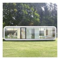 China Fire Retardant Prefabricated Mobile Home Customised Composite Wood Floor 50mm Rock Wool Insulation for sale