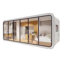 China Portable Custom Prefab House 40FT Movable Wind Proof With Steel Frame for sale