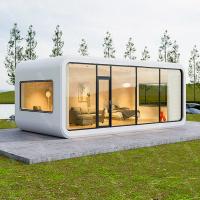 China Portable Custom Prefab House 40FT Movable Wind Proof With Steel Frame for sale