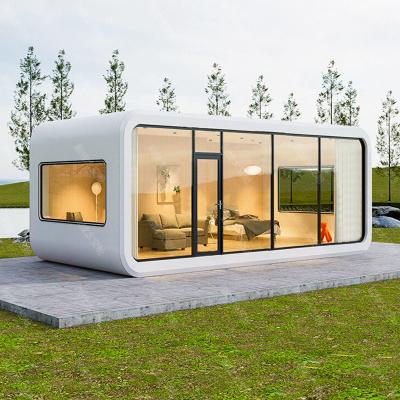 China Portable Custom Prefab House 40FT Movable Wind Proof With Steel Frame for sale