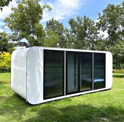 China 20FT 40FT Modern Prefabricated Apple Cabin House with Galvanized Steel Frame for Living for sale