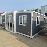 China China Factory Luxury Prefabricated Expandable Container House 3 in 1 Steel Frame 50mm EPS Wall for sale