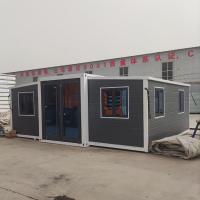 China China Factory Luxury Prefabricated Expandable Container House 3 in 1 Steel Frame 50mm EPS Wall for sale