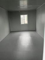 China Customized Mini Warehouse Flat Pack Container House Windproof 50mm EPS Panel Prefab Steel Structure for sale