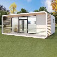 China Prefabricated Sunroom Cabin with Galvanized Steel Frame 50mm Rock Wool Insulation Customizable for sale