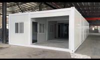 China Modern Detachable Container House 50mm Rock Wool Panel Prefab Home for Hotel Residential Use for sale