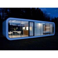 China 20FT Prefabricated Apple Cabin House Modern Steel Frame Living Container 6m Length for sale