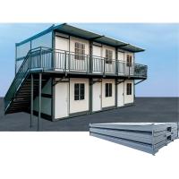 China 20FT Galvanized Steel Detachable Container House Prefabricated Modular House 50mm EPS for sale