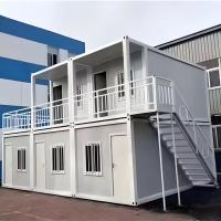 China 20FT Galvanized Steel Detachable Container House Prefabricated Modular House 50mm EPS for sale